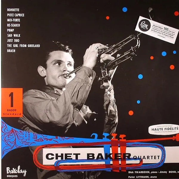 CHET BAKER - In Paris (The Barclay Sessions) Volume 1 (Reissue) (Vinyl LP) – Flying Out