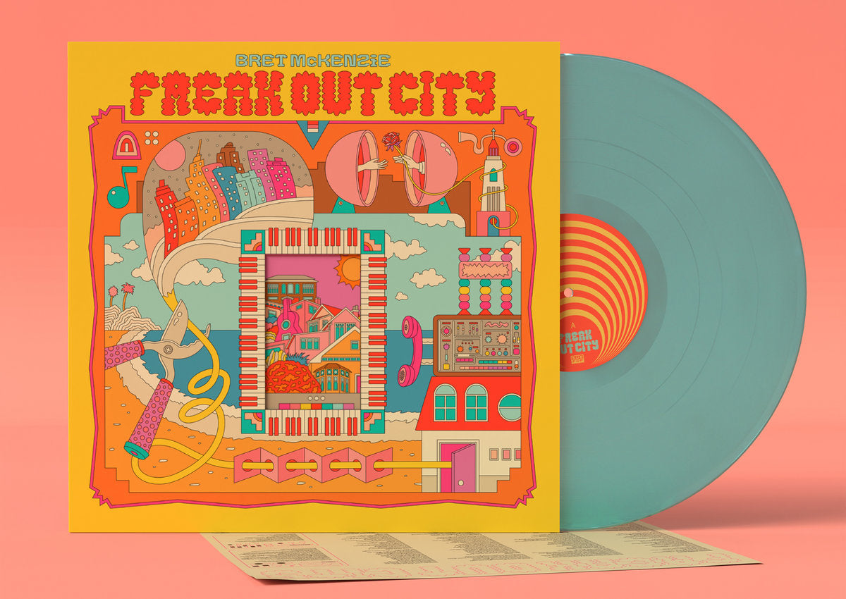 BRET MCKENZIE - Freak Out City (Vinyl LP, Glacial Blue) – Flying Out