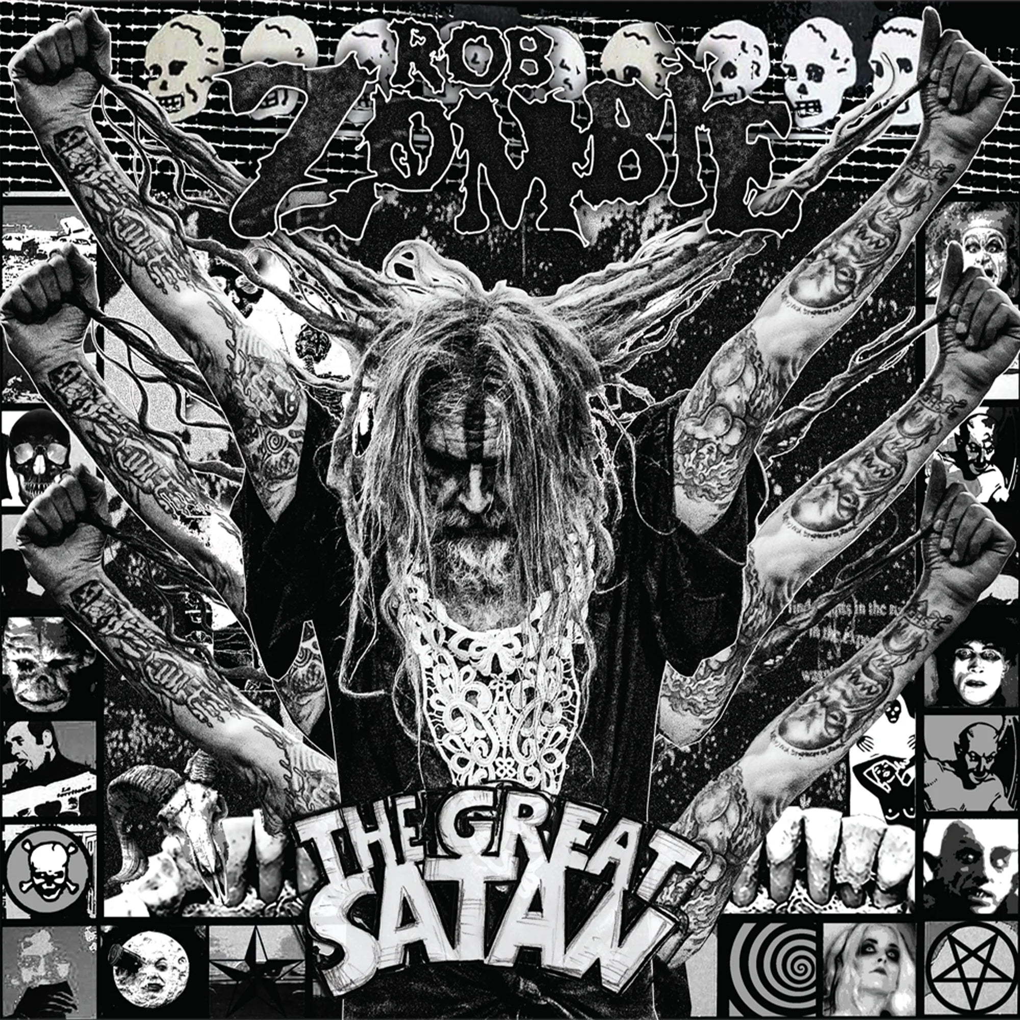 ROB ZOMBIE - The Great Satan (Vinyl LP, Black Ghostly) – Flying Out