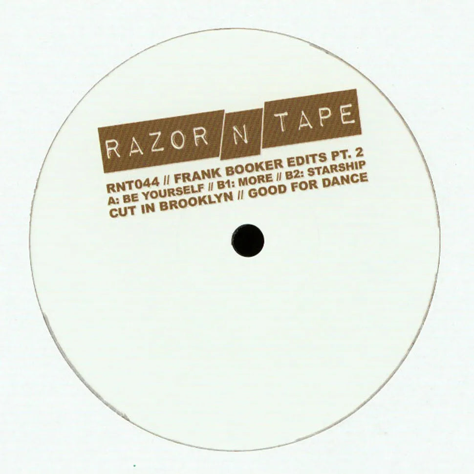 FRANK BOOKER - Frank Booker Edits Pt. 2 (Vinyl 12") – Flying Out