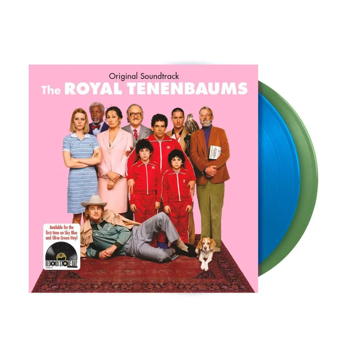 VARIOUS - The Royal Tenenbaums Soundtrack (Sky Blue and Olive Green ...